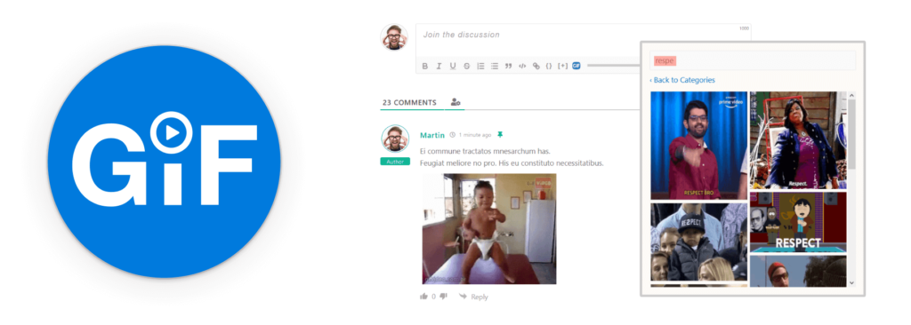 wpDiscuz – Tenor GIFs Integration – wpDiscuz Addons Demo